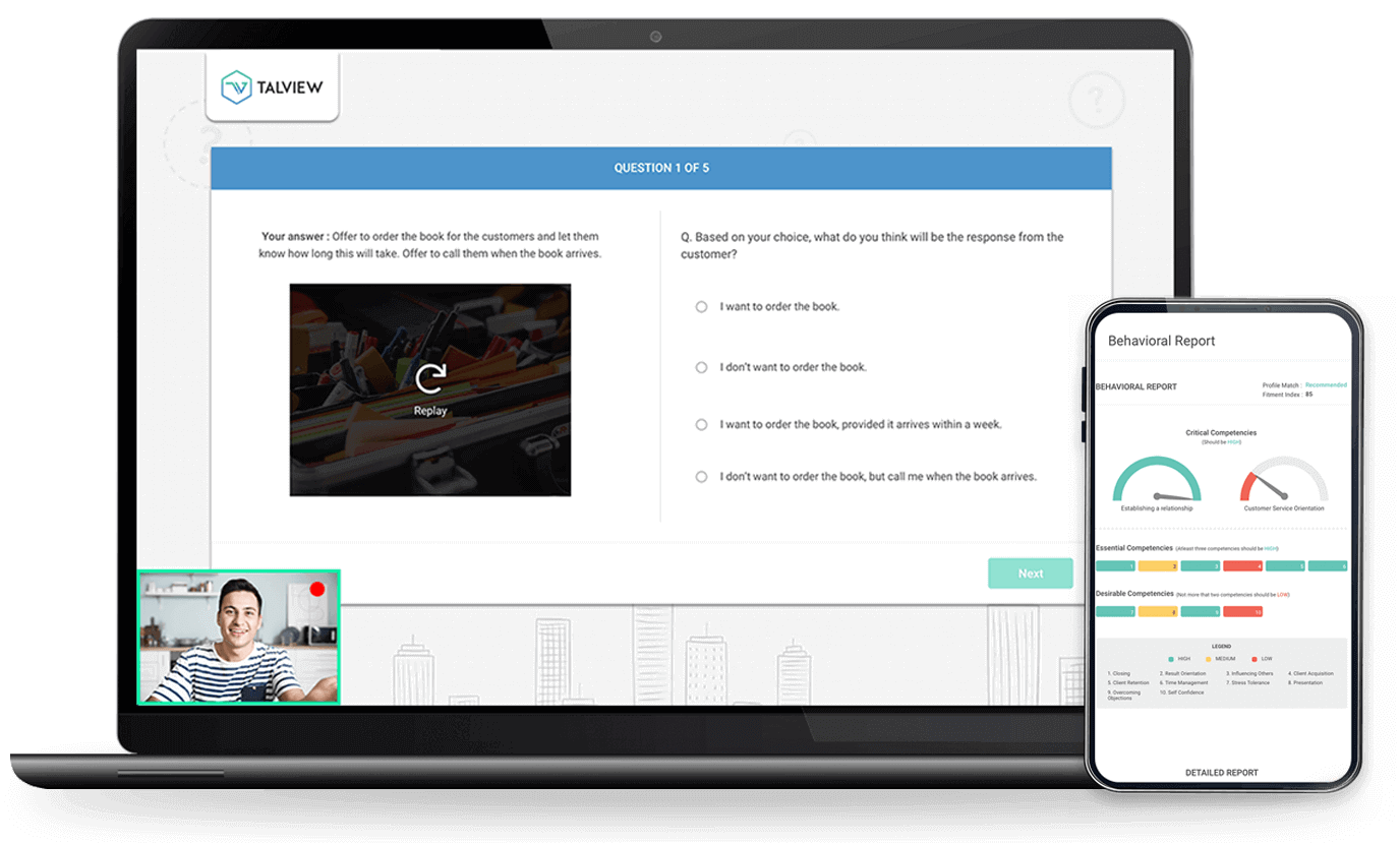 Talview Hiring and Proctoring Software Product Demos
